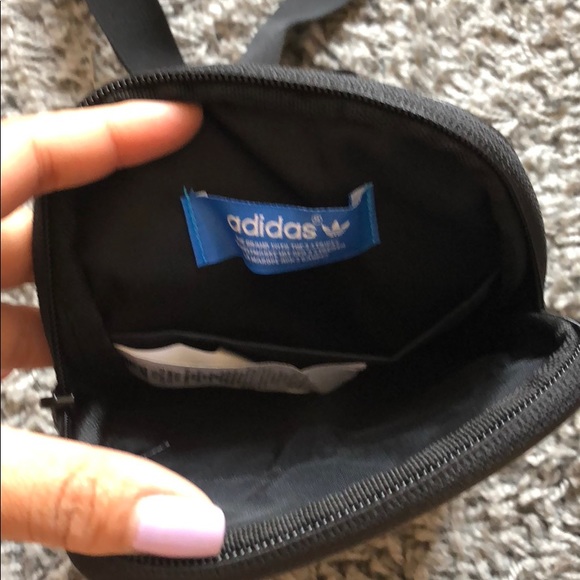 adidas | Bags | Adidas Originals Side Pouch Zipper Crossbody Bag | Poshmark